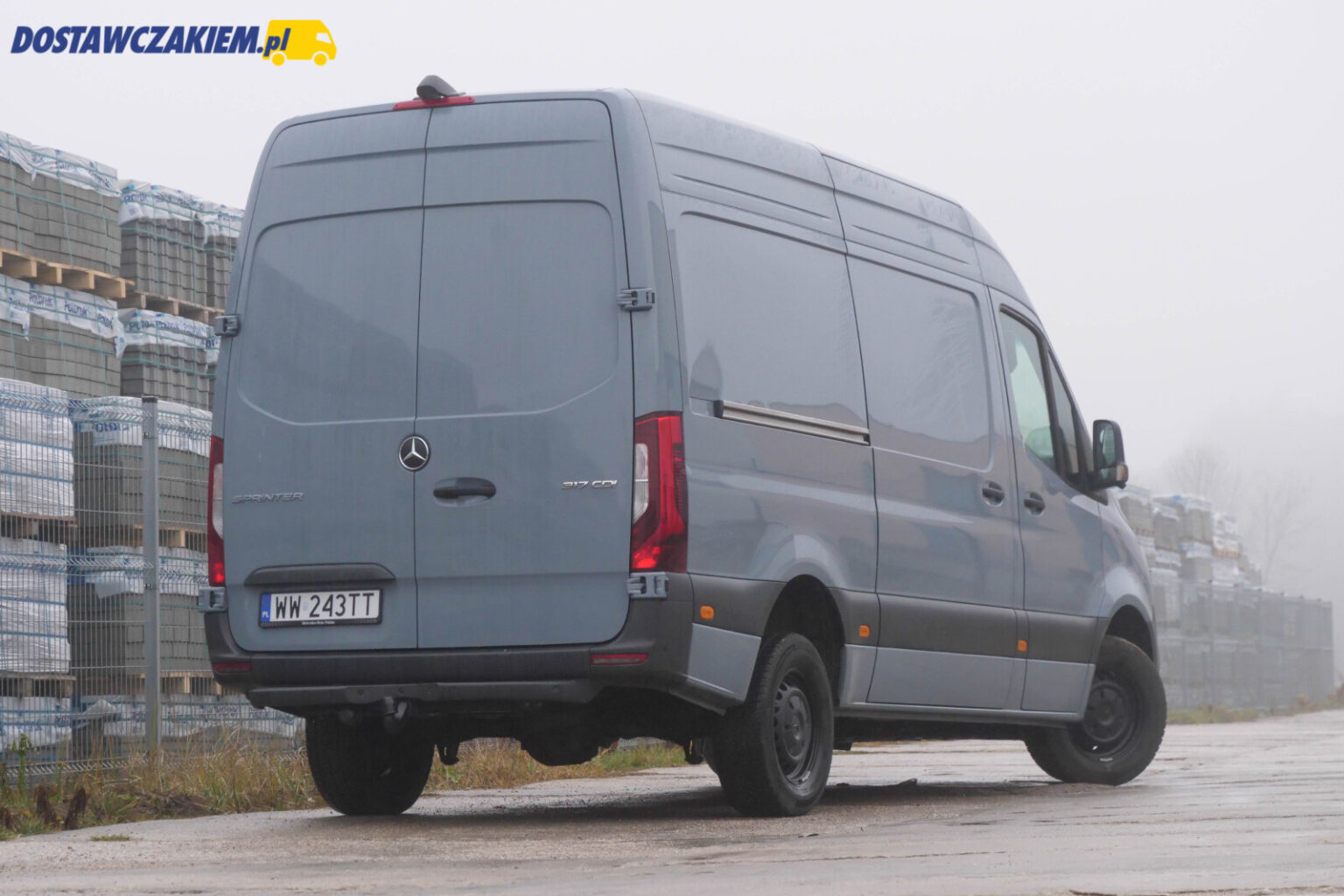 Mercedes Sprinter 317 CDI - test, ładowność, spalanie, facelifting